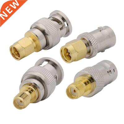 2Pcs SMA Male Female to BNC Male Female Antenna Cable Connec