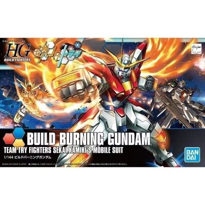 HG创制燃焰高达拼装模型万代HGBF