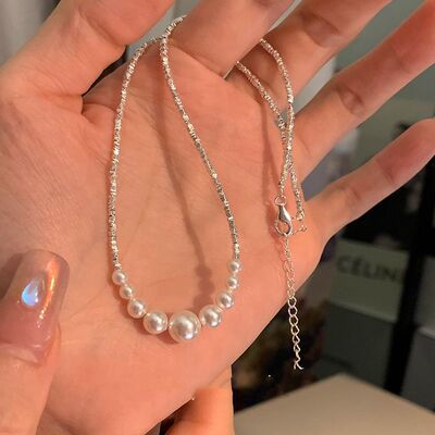 法式轻奢珍珠项链女vingate奢华