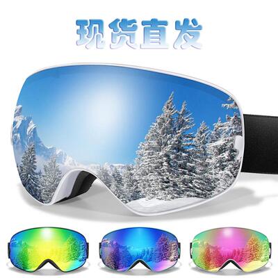 Outdoor Sports Ski Goggles UV400 Protection Ski Mask Male Fe