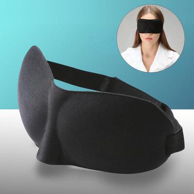 1Pcs 3D Sleep Mask Natural Sleeping Eye Mask Eyeshade Cover