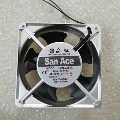 议价109S025UL230V18/16W0.11/0.10A1203812CM机柜散热风扇