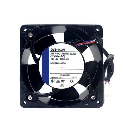 议价全新原装正品DV4114/2N/2NH24V12038机器散热风扇3线调速