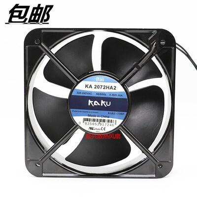 议价台湾卡固KA2072HA2/1/3AC220V0.38ABALL滚珠轴承轴流风机