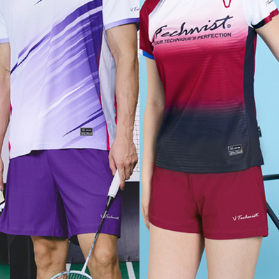 2025秋冬新品Technist韩国羽毛球服男款女款运动裤速干吸汗短裤