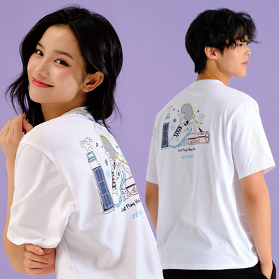 2025秋冬新品韩国YONEX尤尼克斯羽毛球服男女同款半速干短袖T恤