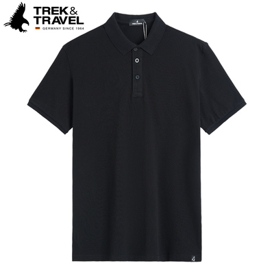 TREKTRAVEL德国飞鹰纯棉POLO衫男
