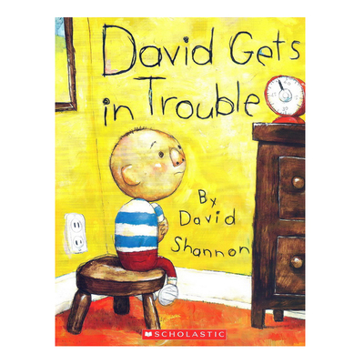 David Gets in Trouble 大卫惹麻烦 大卫不可以系列 英文原版绘本 吴敏兰书单推荐