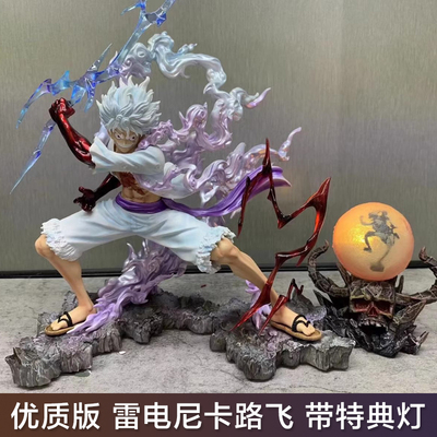 海贼王wink雷电尼卡路飞手办特典