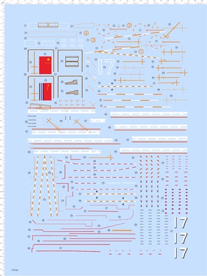 757691/350比例模型水贴山东