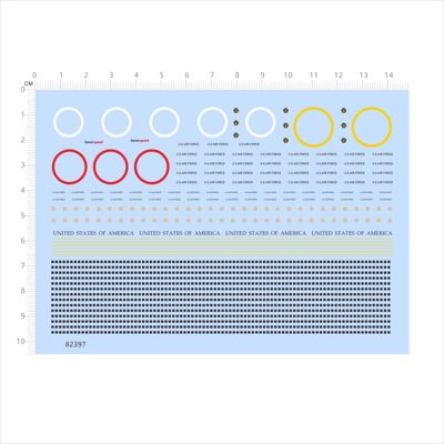 82397 hoverspeed水贴US AIR FORCE UNITED STATES AMERICA 2405