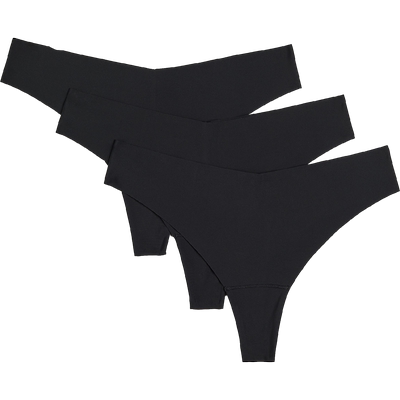 HM女士内裤3条装春季中V形中腰无痕Brazilian内裤1186905