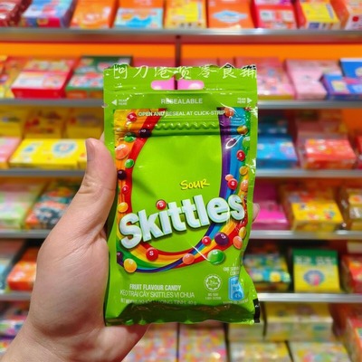 香港进口酸味超酸水果彩虹糖