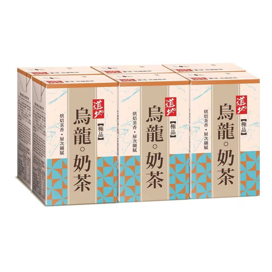 道地 乌龙奶茶250毫升X6包装奶茶饮料即饮浓味茶香办公室饮品进口