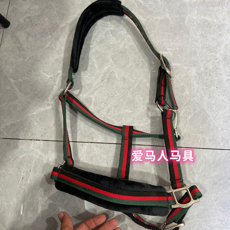 2023新款大马防磨马笼头 牵马 调教龙头马具用品马术运动装备
