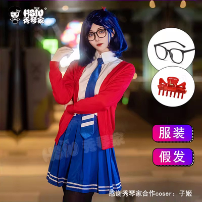 秀琴家 米拉cos服装全套含配饰 Steam短发米塔miside游戏电子女友