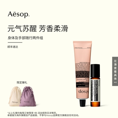 Aesop伊索身体手部两件组