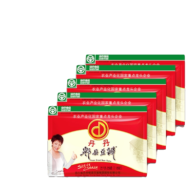 丹丹之魂辣椒特产250g*5袋豆瓣酱