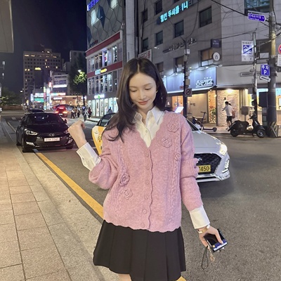 【小恩推荐】不退换全韩 GENERALIDEA 秋针织衫 WBE3L04510 5I10