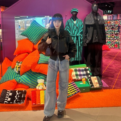 【小元推荐】不退换韩代MATINKIM 26春 休闲裤 MK2611DN004M 6C11