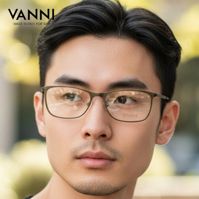 VANNI小众设计破坏风全框眼镜框