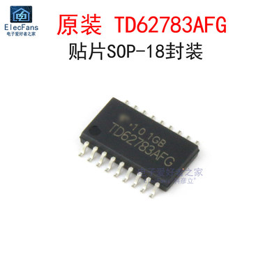 原装 贴片TD62783AFG 8路 高电压源驱动器芯片 贴片SOP-18封装