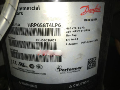 进口制冷压缩机丹佛斯