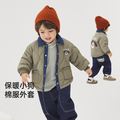 男童外套2025新款秋冬款