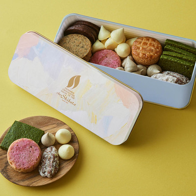 日本 chez Shibata Precious法式饼干铁罐礼盒8种