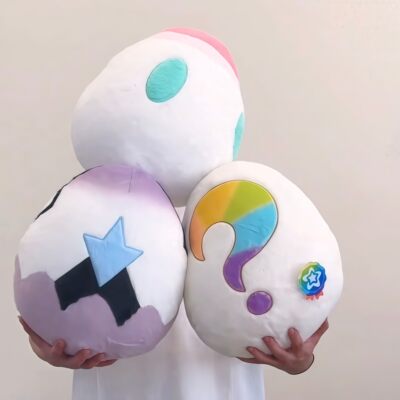 洛克王国异色蛋宠物毛绒