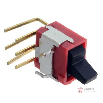原装正品400UDP1L1BLKM6RE全新SWITCH ROCKER DPDT 0