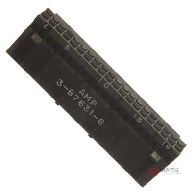 原装正品3-87631-6全新CONN HOUSING 40POS .100 POL DUAL