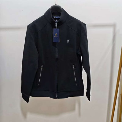 POLOWALK男装秋冬薄绒薄款干练立领休闲夹克外套上衣AF7W51210202