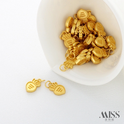 迷饰妮铜包金保色胡萝卜小挂件