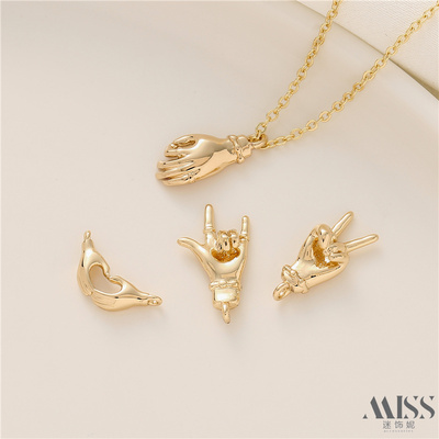 金属镀金镀银保色不易褪色吊坠