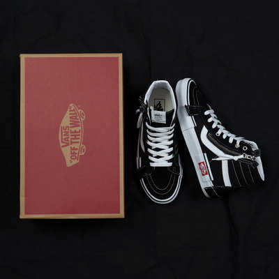 Vans解构SK8-Hi麂皮帆布板鞋高帮