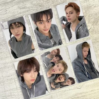 新款CORTIS周边灰色系列三寸小卡高颜值自印ins风粉丝纪念收藏卡