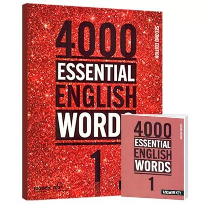 4000 ESSENTIAL ENGLISH WORDS 1级（含赠品书） Compass 著 原版其它外版书 新华书店正版图书籍 FOREIGN PUBLISHER