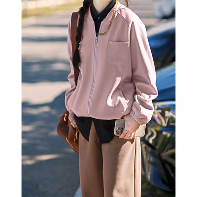 好材质纯羊毛精纺设计感古典外套