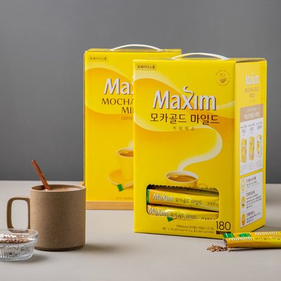 韩国麦馨白金三合一速溶咖啡粉