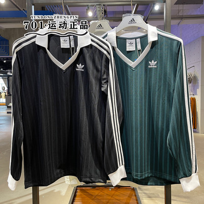 阿迪达斯三叶草男子运动长袖T恤