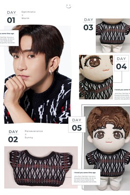 月底发货公仔娃衣20cm应援