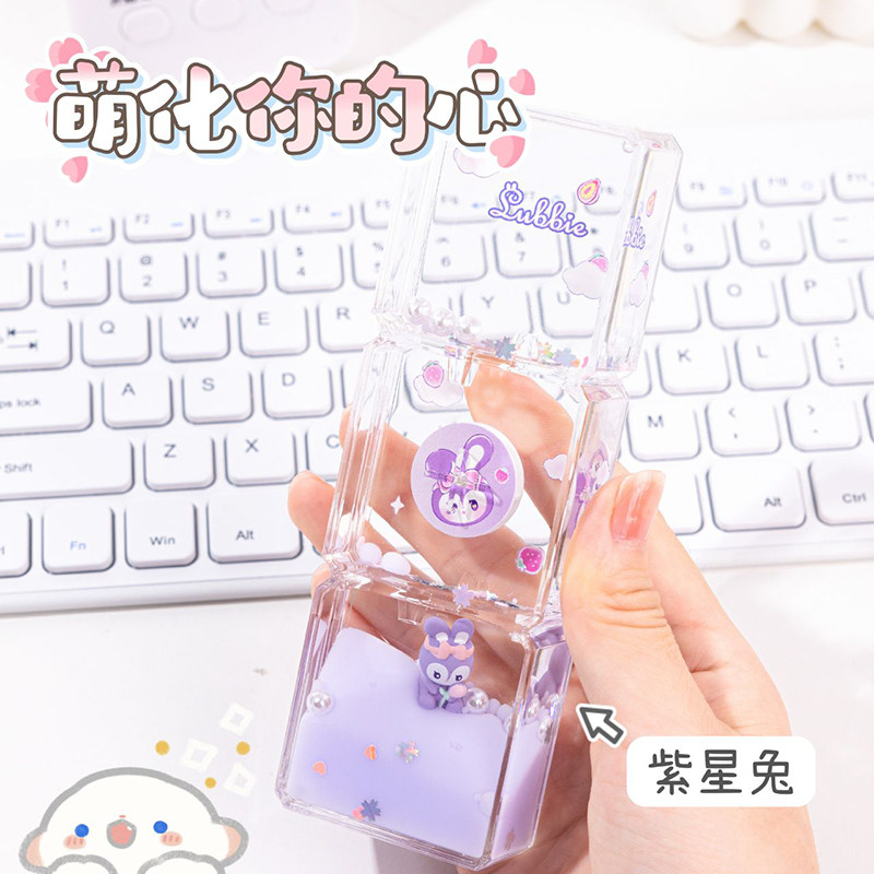 长方形阶梯减压油滴油漏桌面入油摆件可爱少女心解压男生生日礼物