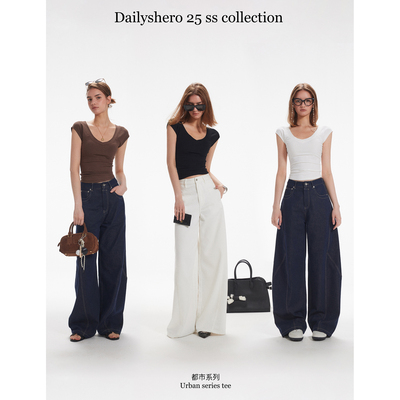 【lazy 早八tee】低调有钱版本！”四个色“满足四季爱穿tee的我