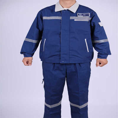 二二冬季套装加厚工作服反光条