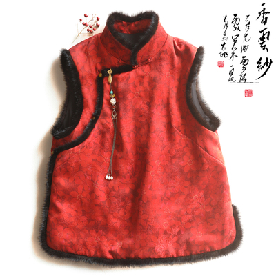 印花上衣云澍香云纱新中式