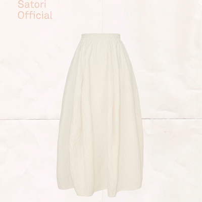 松紧六瓣半裙原创设计