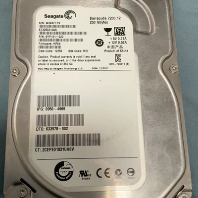 希捷250G台式机硬盘，Barracuda 7200.12系--议价商品