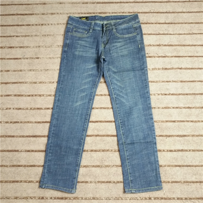 09点 二手 美国著名牛仔品牌 女士低腰直筒牛仔裤 W78平-84 W654