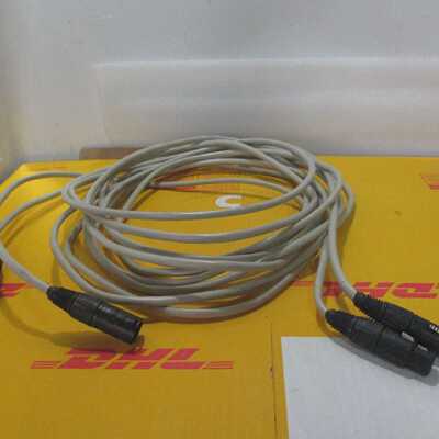 Lol of 2 Edwards U200001023 Vacuum Cable Assy XLR 5Way 4M